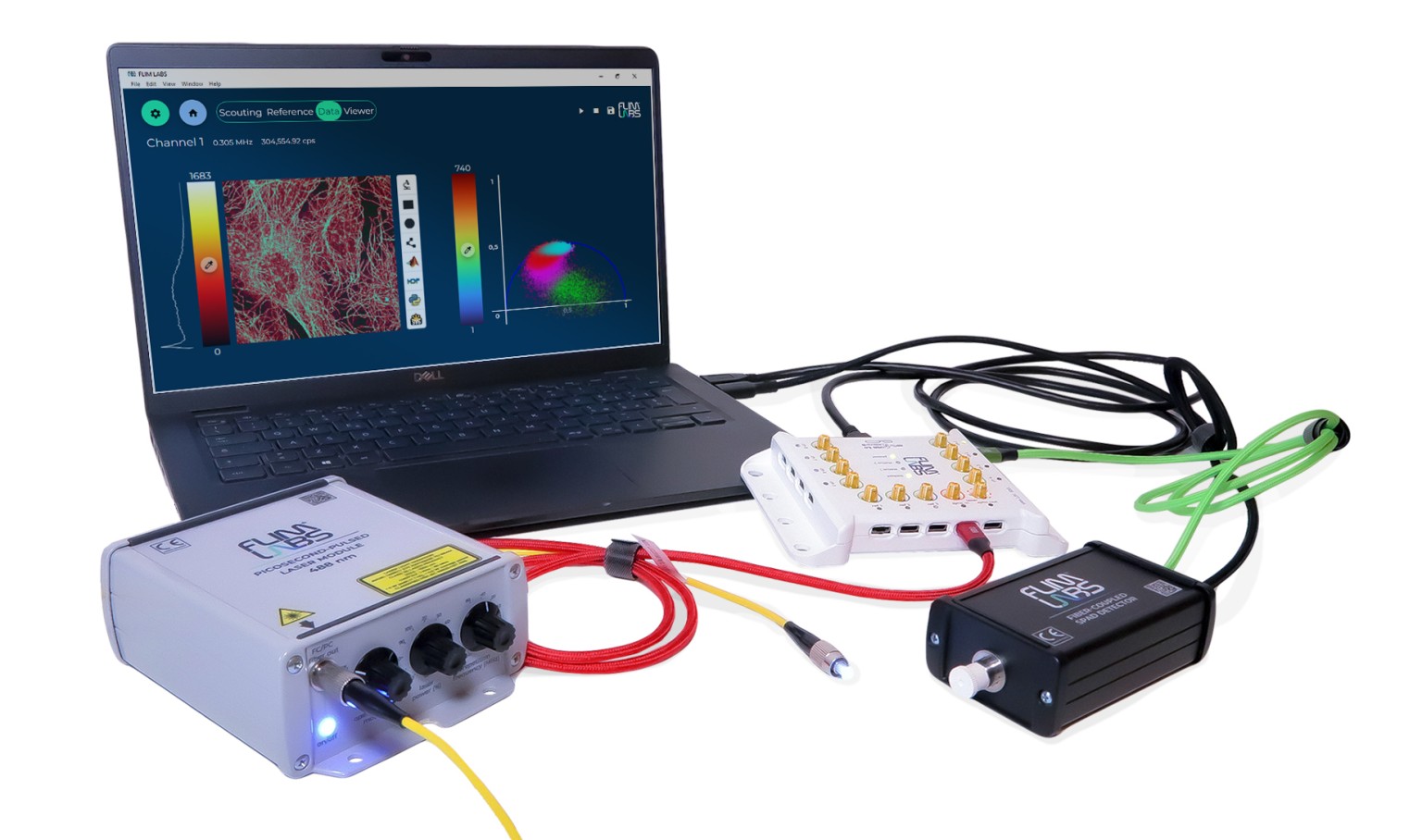 FLIM荧光寿命成像入门级升级套件 - 量感科技 Q-opto