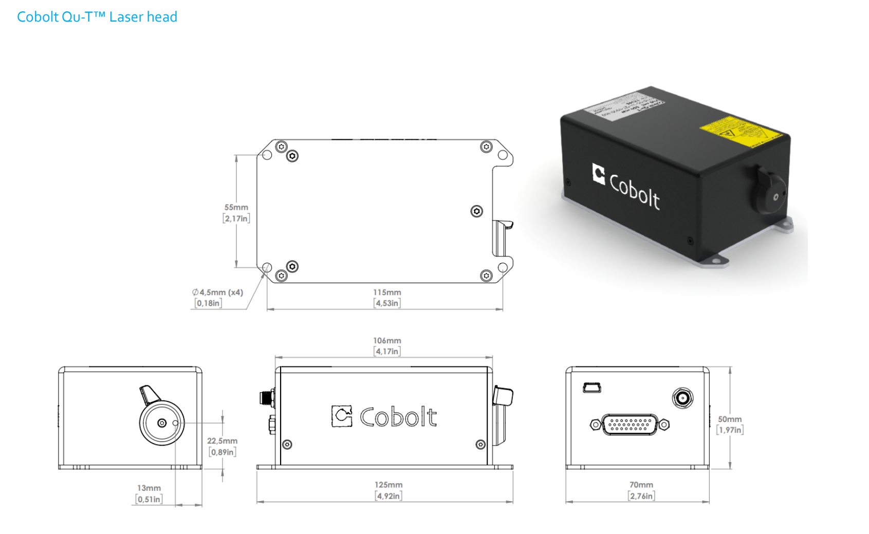 Cobolt Qu-T系列单频可调谐激光器 - 量感科技 Q-opto